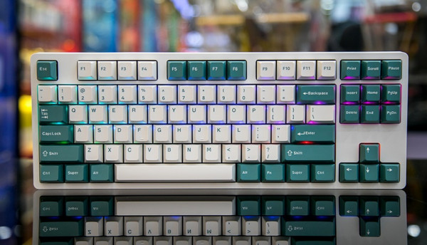 BÀN PHÍM CƠ FL ESPORTS F11G PRO AQUA GREEN GATERON PRO YELLOW SWITCH