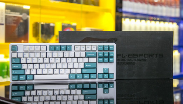BÀN PHÍM CƠ FL ESPORTS F11G PRO AQUA GREEN GATERON PRO YELLOW SWITCH