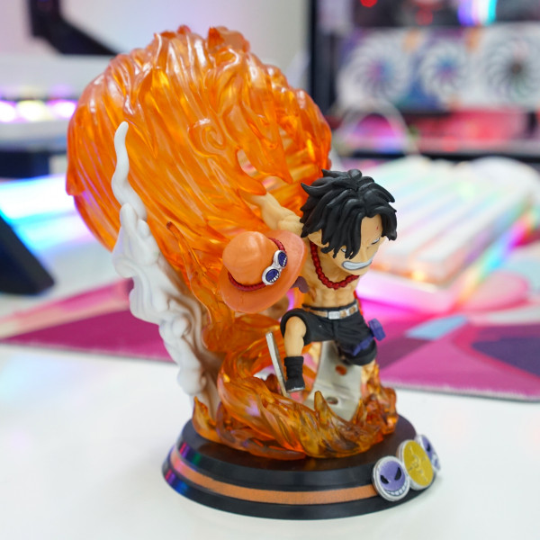 MÔ HÌNH ACE FIRE BALL CHIBI 16CM