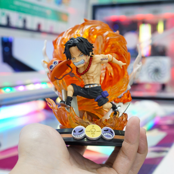 MÔ HÌNH ACE FIRE BALL CHIBI 16CM