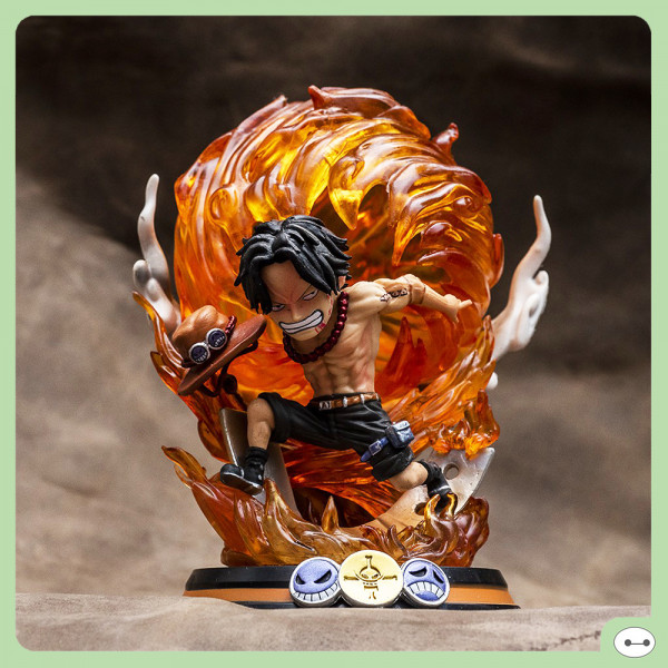 MÔ HÌNH ACE FIRE BALL CHIBI 16CM