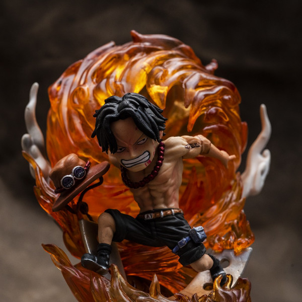 MÔ HÌNH ACE FIRE BALL CHIBI 16CM
