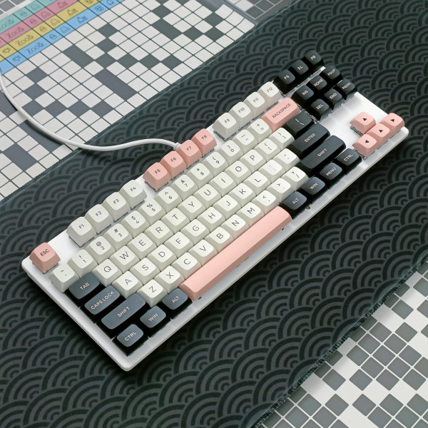 BỘ KEYCAP AKKO OLIVIA (PBT DOUBLE SHOT/MDA PROFILE/227 NÚT)