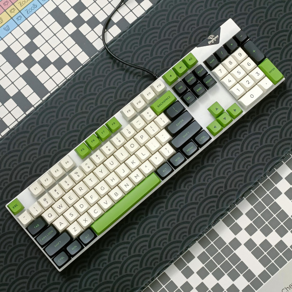 BỘ KEYCAP AKKO PANDA (PBT DOUBLE SHOT/MDA PROFILE/227 NÚT)