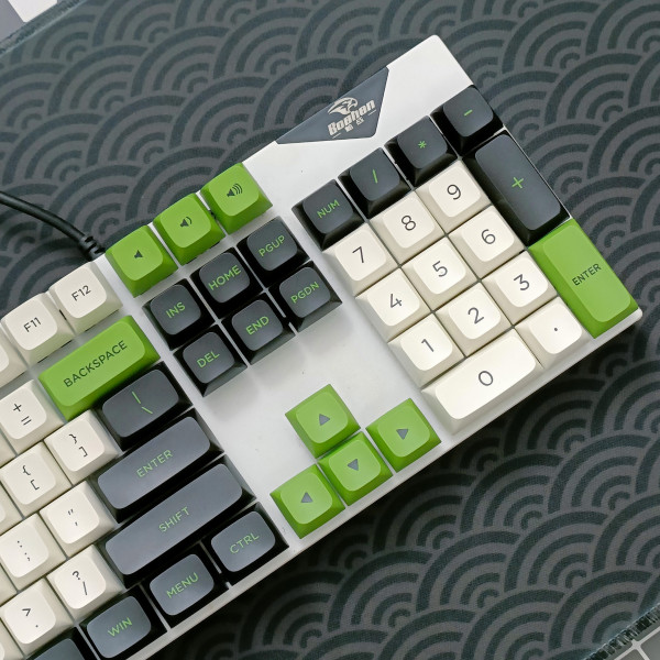 BỘ KEYCAP AKKO PANDA (PBT DOUBLE SHOT/MDA PROFILE/227 NÚT)