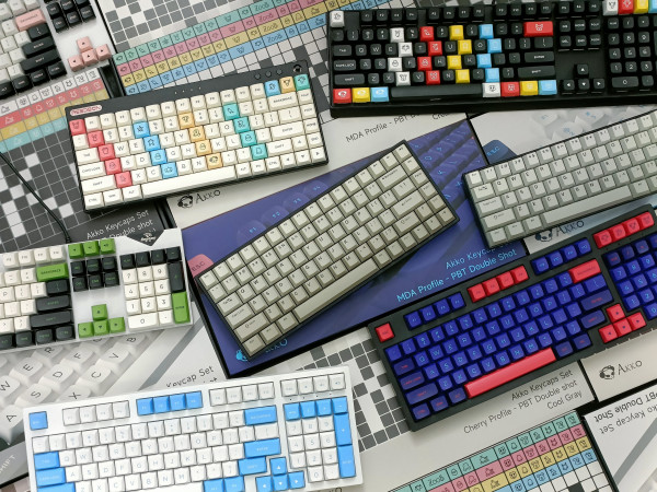 BỘ KEYCAP AKKO OLIVIA (PBT DOUBLE SHOT/MDA PROFILE/227 NÚT)