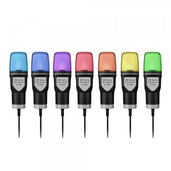 MICROPHONE THU ÂM YANMAI SF666R RGB