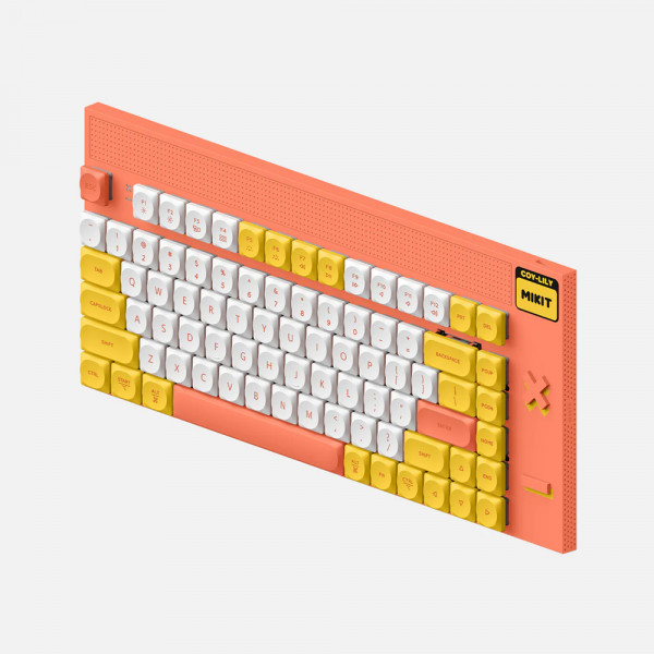 BÀN PHÍM CƠ MIKIT CL80 MARMALADE RGB TTC MINI GOLD PINK SWITCH