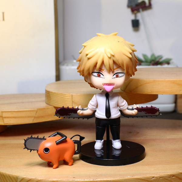 BỘ 5 MÔ HÌNH CHAINSAW MAN CHIBI 16CM