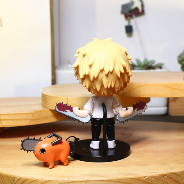 BỘ 5 MÔ HÌNH CHAINSAW MAN CHIBI 16CM