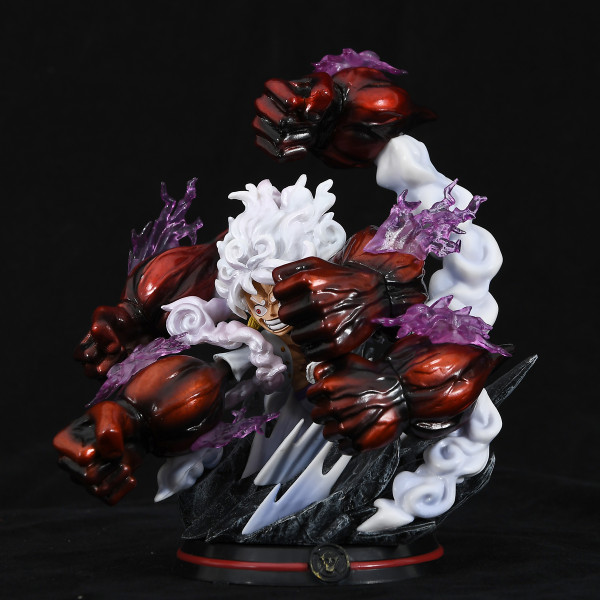 MÔ HÌNH LUFFY GEAR 5 NIKA RED PUNCH 17CM