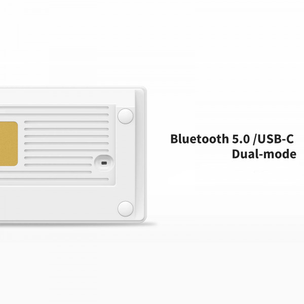 BÀN PHÍM CƠ CIDOO ABM641 DUAL MODE XÁM GATERON G PRO YELLOW SWITCH