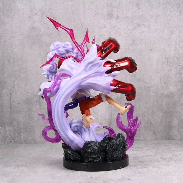 MÔ HÌNH LUFFY GEAR 5 RED PUNCH BATTLE FORM 33CM