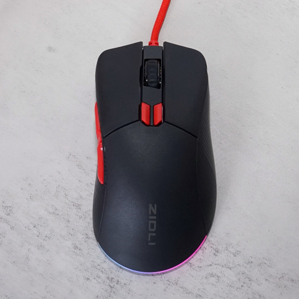 CHUỘT GAMING ZIDLI M85 RGB ĐEN
