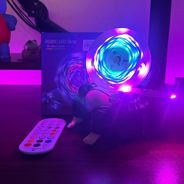 BỘ DÂY LED DÁN ARGB KSDL08 (DÀI 2 MÉT/ARGB DIGITAL/APP ĐIỀU KHIỂN/USB 5V)