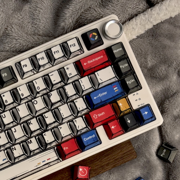 BỘ KEYCAP DYE-SUB COMIC STYLE (PBT/CHERRY PROFILE/136 PHÍM)