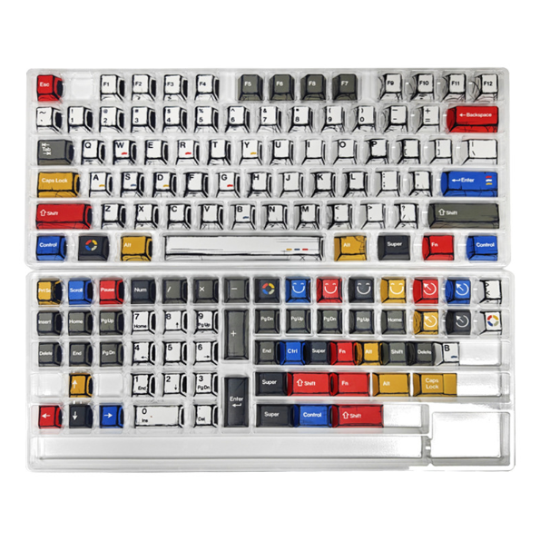 BỘ KEYCAP DYE-SUB COMIC STYLE (PBT/CHERRY PROFILE/136 PHÍM)