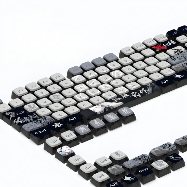 BỘ KEYCAP PUDDING SIDE TRANSPARENT GENSHIN SHENHE (PBT/SAX PROFILE/125 ...