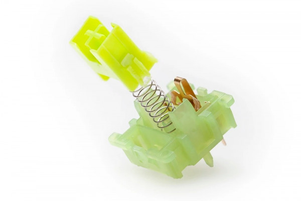 SWITCH OUTEMU SILENT LIME V3 (TACTILE/5 PIN/POM/PRE LUBED)