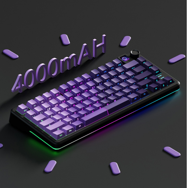 BÀN PHÍM CƠ WEIKAV WK75 MULTI MODES BLACKBERRY FLOWING CLOUD SWITCH