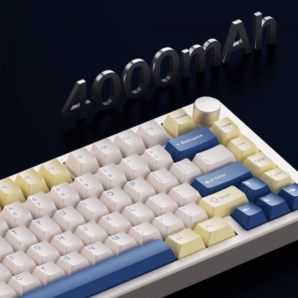 BÀN PHÍM CƠ MONKA A75 MAX POLAR DAY SNOW LEOPARD SWITCH