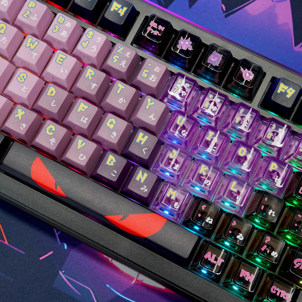 BÀN PHÍM CƠ ATTACK SHARK X85 PRO MULTI MODES PC X PBT ENGRAVED GENGAR ...